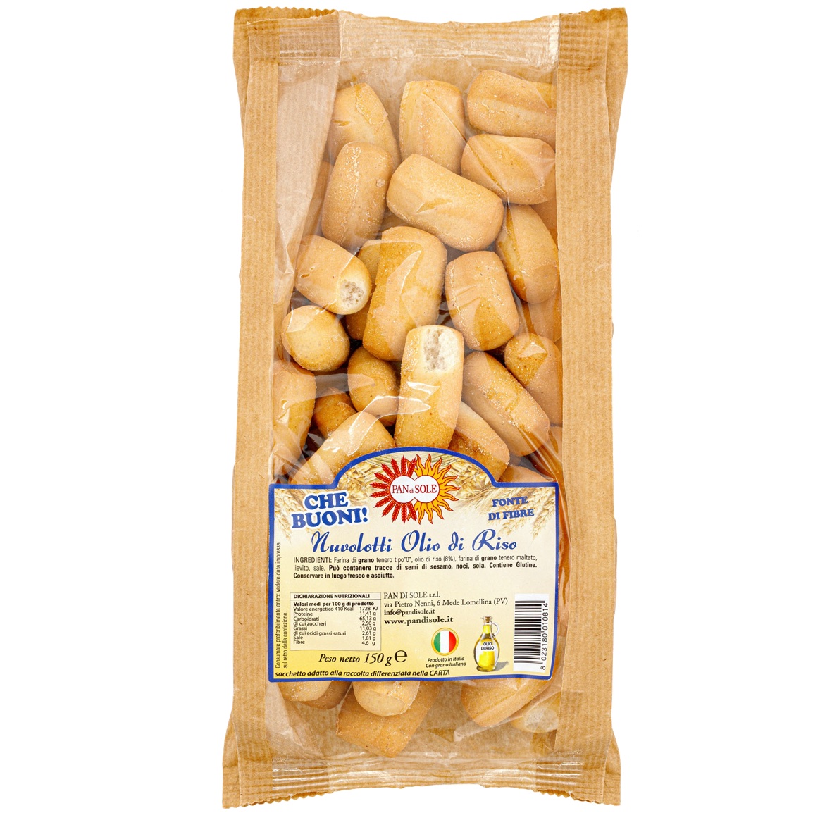 NUVOLOTTI 300 g All’Olio di Riso | Cose Buone Italiane